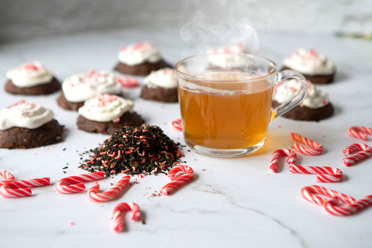 Christmas Teas | $4.99 | Candy Cane Black Tea | Holiday tea – The First ...