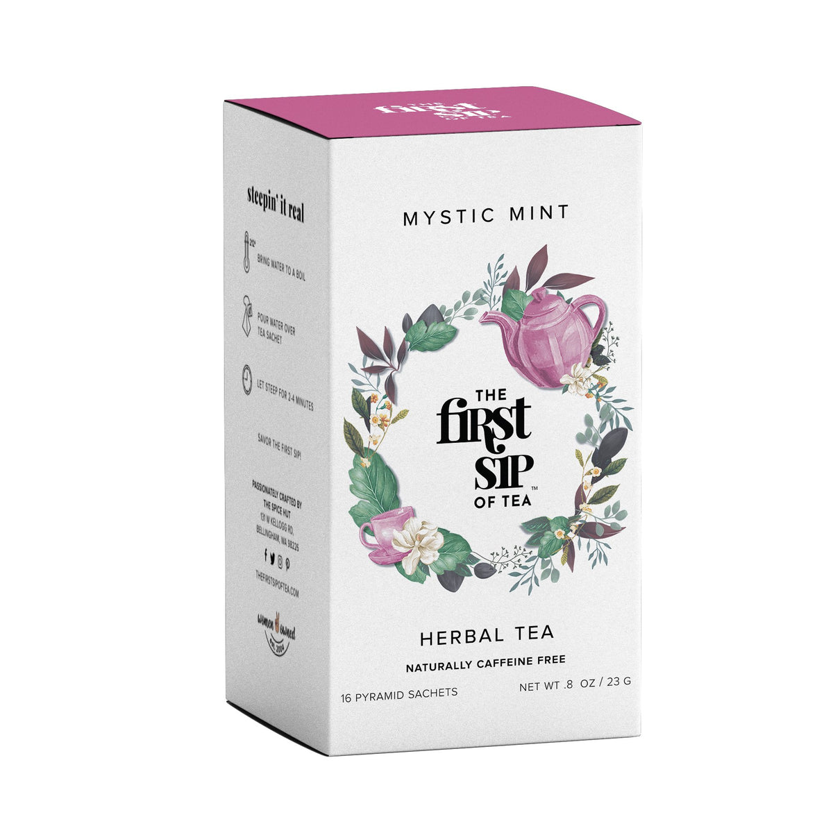 Mystic Mint | Herbal Tea | Loose leaf | Minty | Floral | Spice – The ...